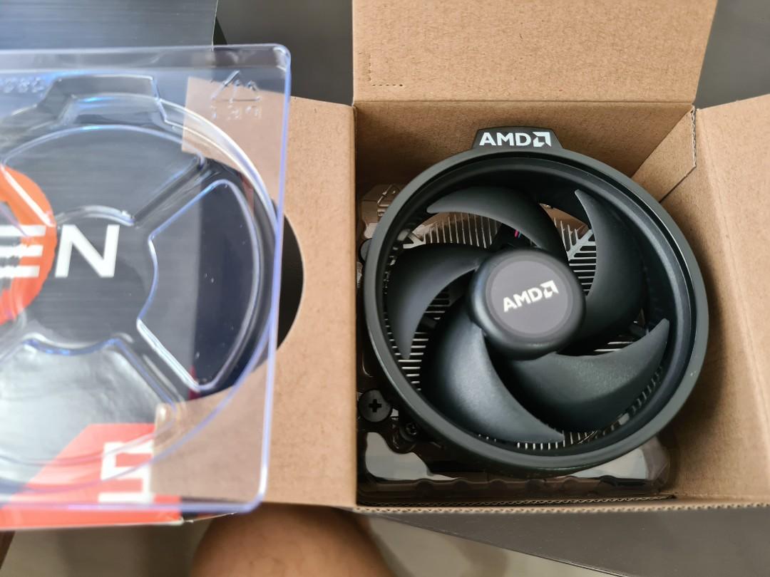 AMD Wraith Stealth CPU cooler, Computers & Tech, Parts & Accessories ...