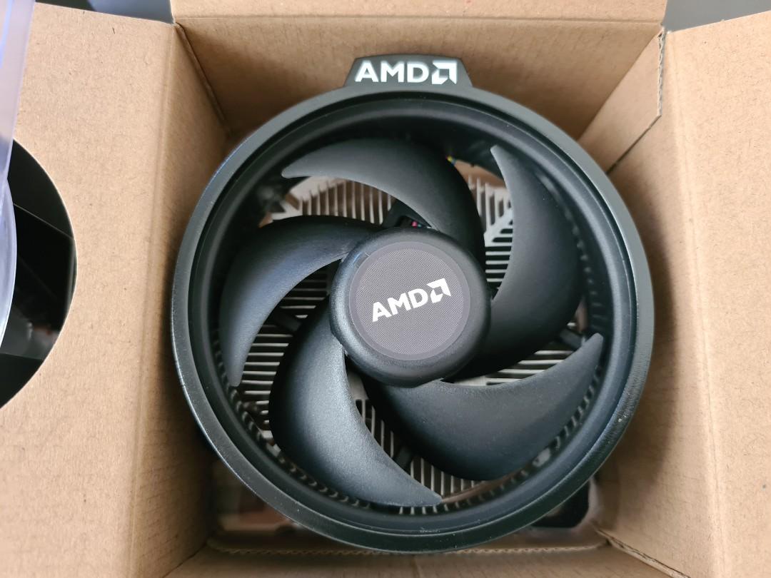 AMD Wraith Stealth CPU cooler, Computers & Tech, Parts & Accessories ...