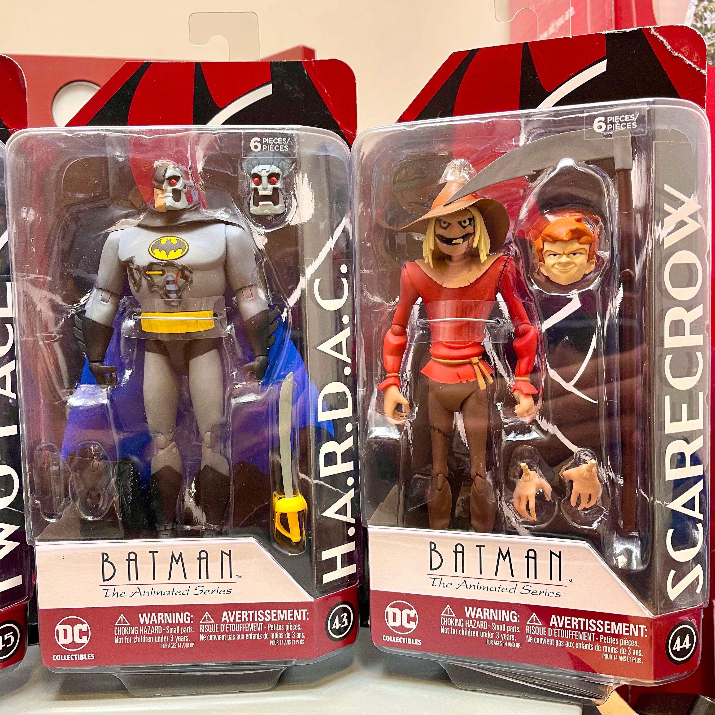 Batman The Animated Series: Two- Face, HARDAC, Gray Ghost & Scarecrow ...