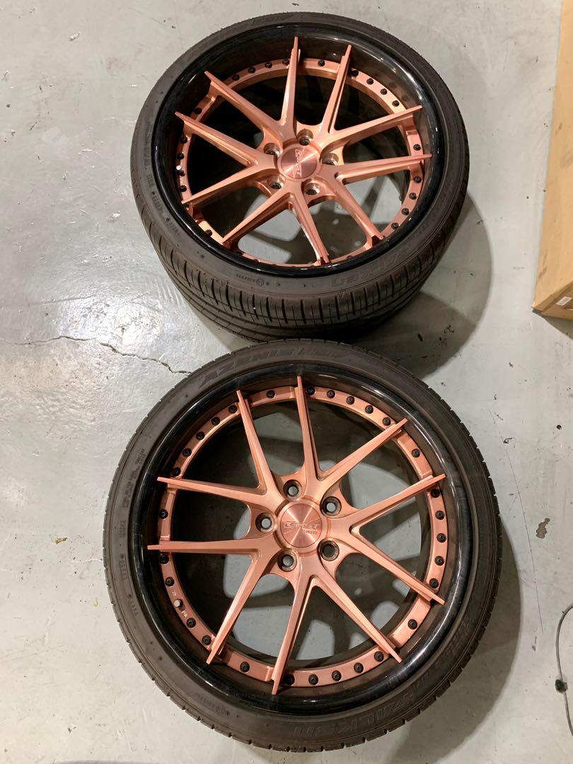 Bmw 19” Staggered Rims, Car Accessories, Tyres & Rims on Carousell