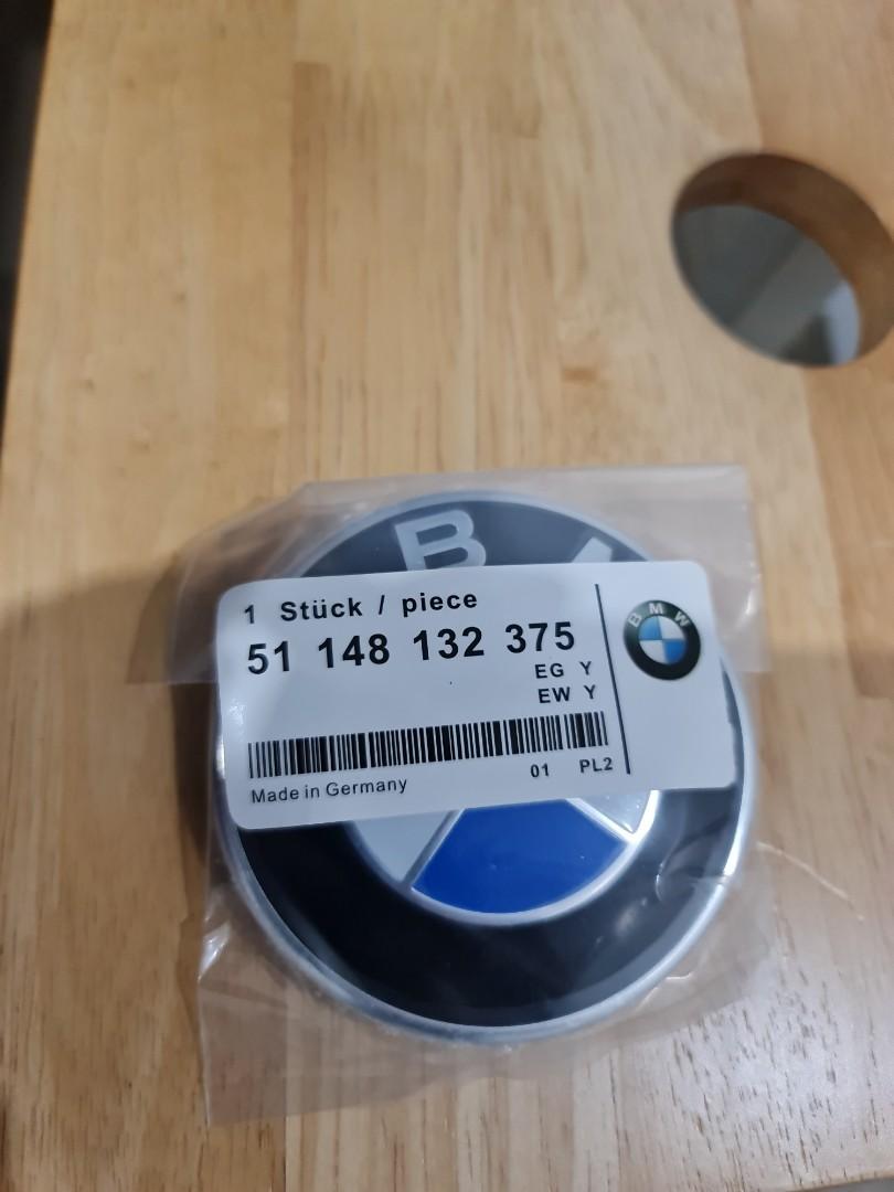 BMW Roundel Logo Hood Emblem 82mm Original Bnew, Car Parts ...