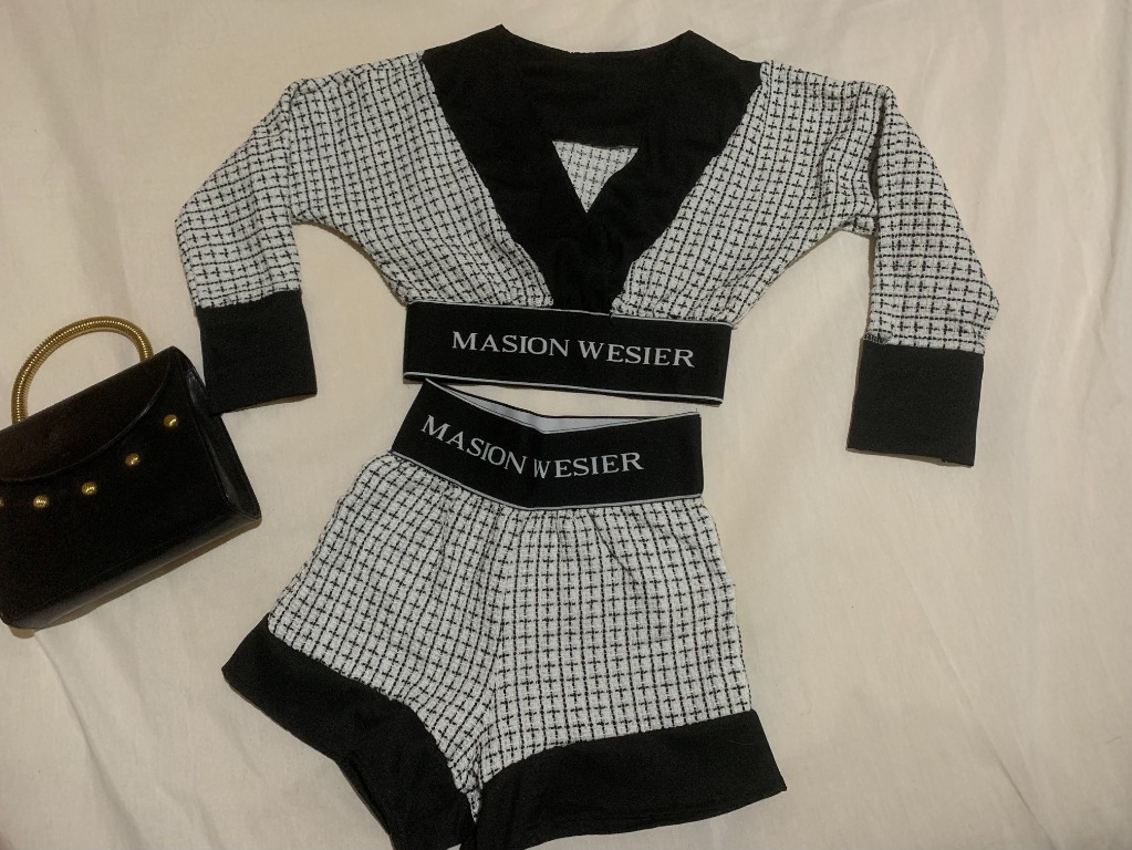 Chanel Peg Coordinates, Women's Fashion, Tops, Others Tops on Carousell