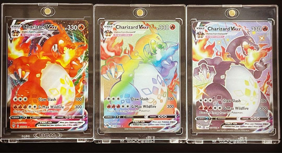 Charizard Vmax complete set, Hobbies & Toys, Toys & Games on Carousell