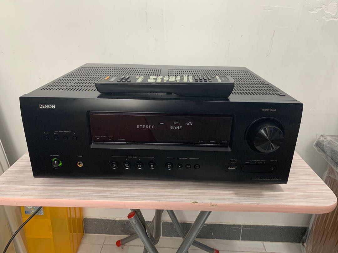 Denon Avr 1612, 音響器材, Soundbar、揚聲器、藍牙喇叭、耳擴 - Carousell