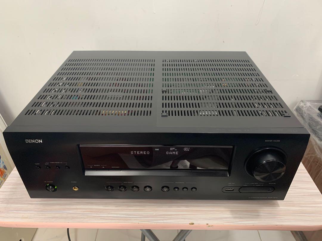 Denon Avr 1612, 音響器材, Soundbar、揚聲器、藍牙喇叭、耳擴 - Carousell