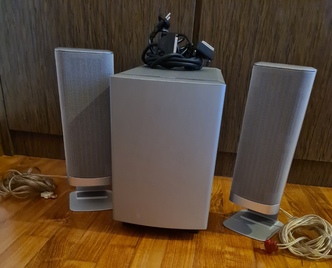 Denon S-101 Subwoofer and Speakers, Audio, Soundbars, Speakers ...