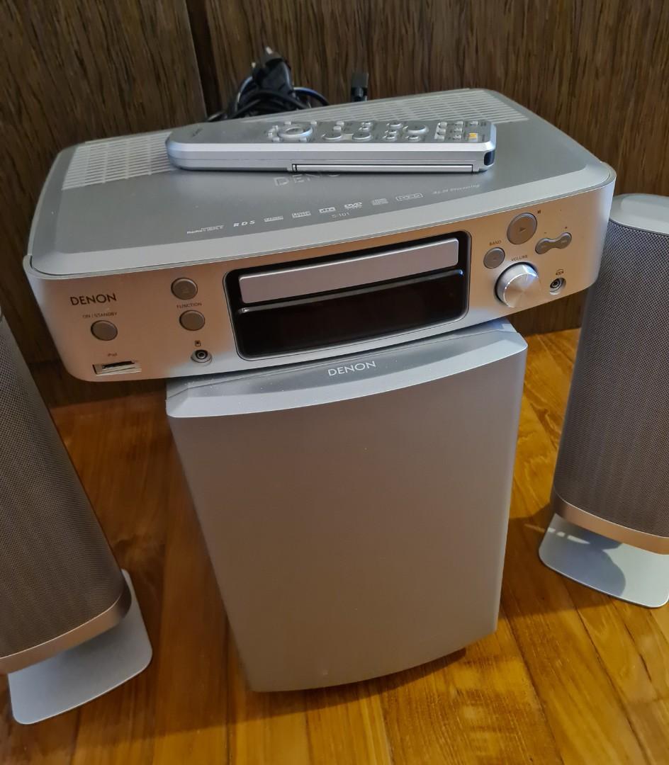 Denon S-101 Subwoofer and Speakers, Audio, Soundbars, Speakers ...