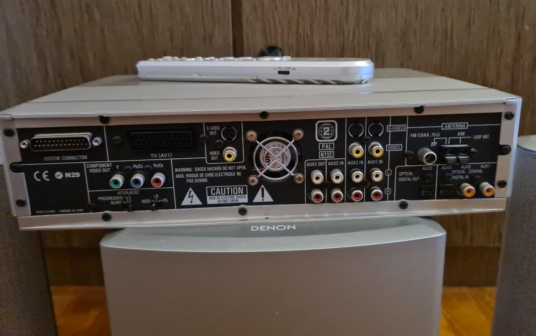 Denon S-101 Subwoofer and Speakers, Audio, Soundbars, Speakers ...