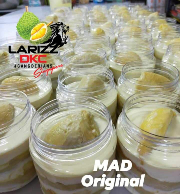 Durian Cake Jar Halal, Food & Drinks, Packaged & Instant Food on Carousell