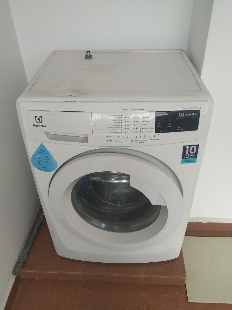 Electrolux washer 7.5 kg, TV & Home Appliances, Washing Machines and ...
