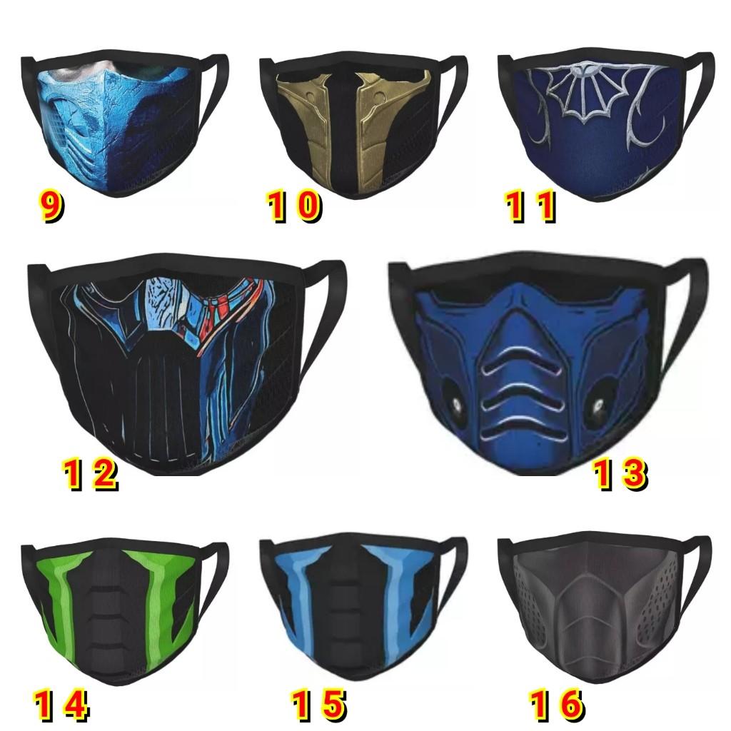 Face Mask mortal kombat mk scorpion subzero, Everything Else on Carousell