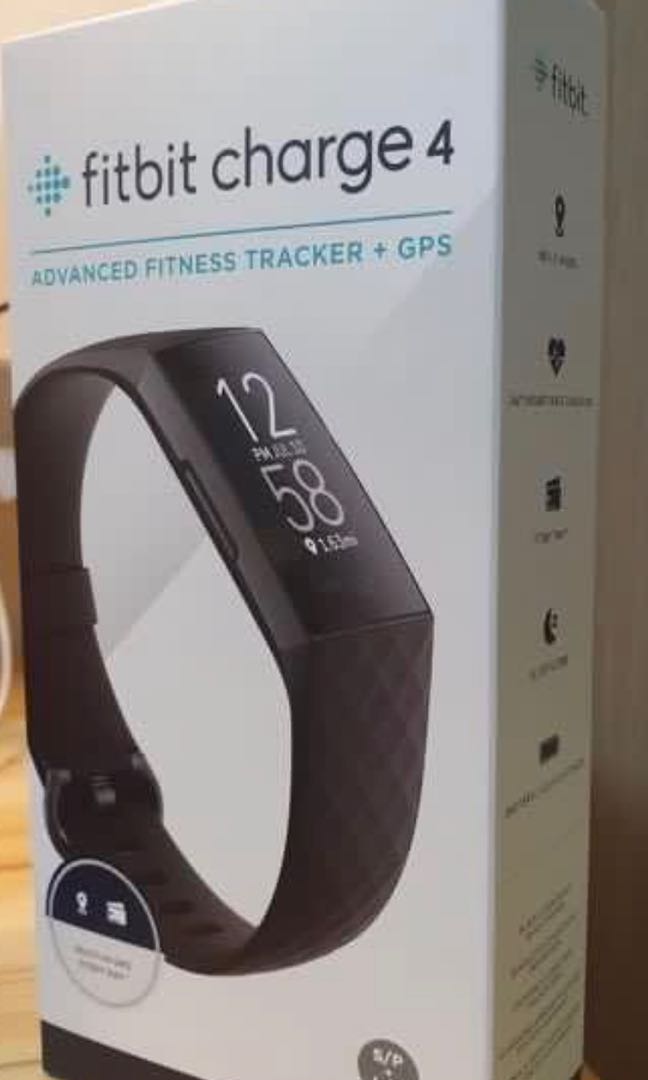 Fitbit charge 4 with full box set and accessories, Computers & Tech ...