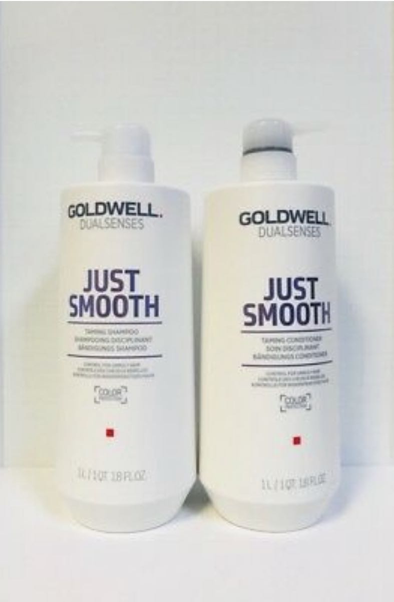 Goldwell dual senses Just Smooth shampoo & conditioner, Beauty ...