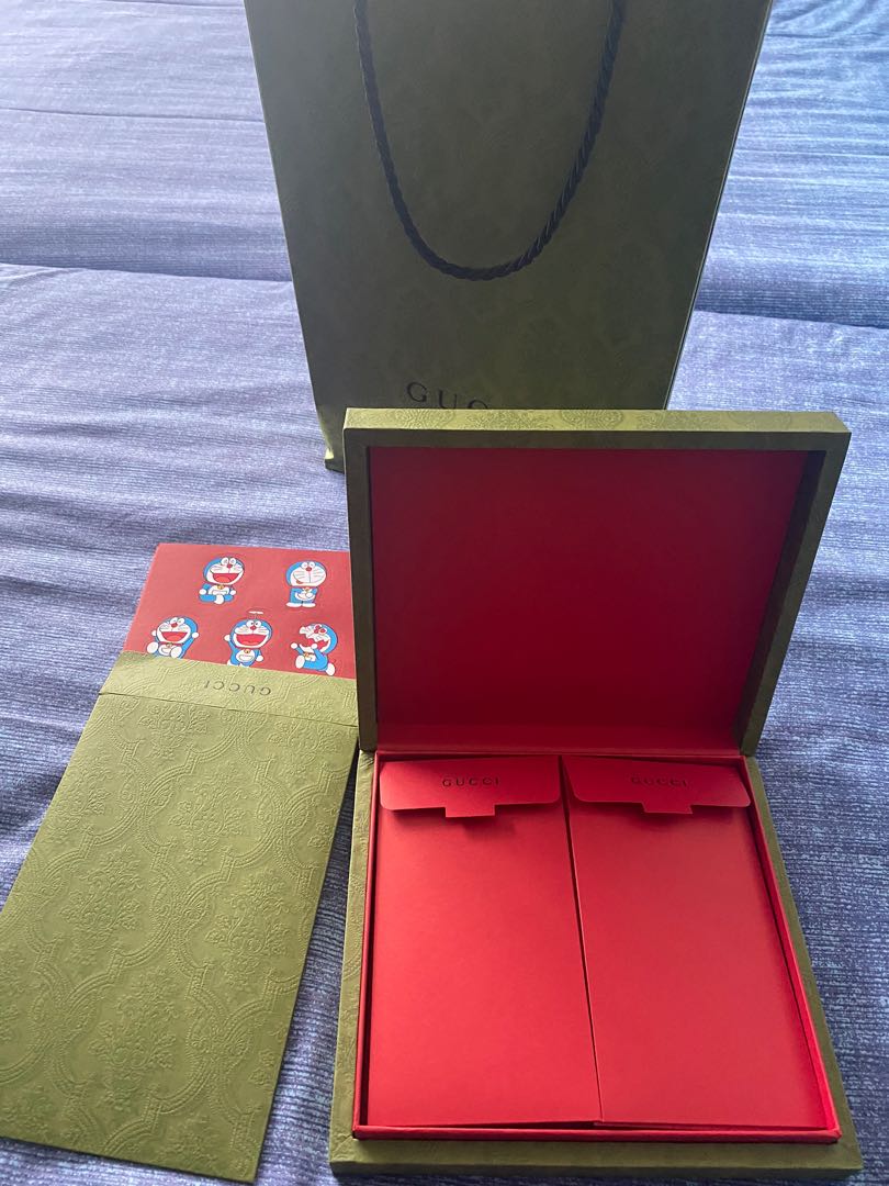 Gucci red packets, Luxury, Accessories on Carousell