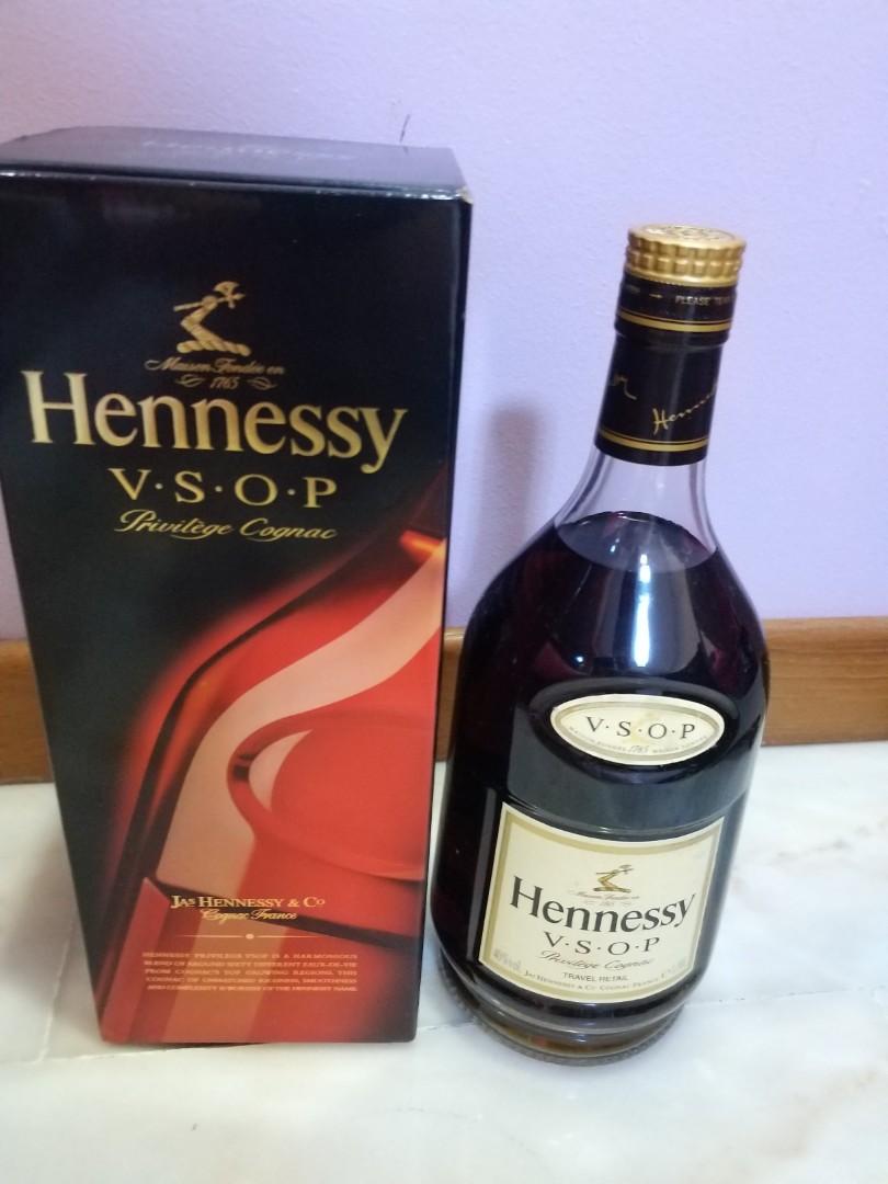 Hennessy VSOP 1 litre, Food & Drinks, Alcoholic Beverages on Carousell