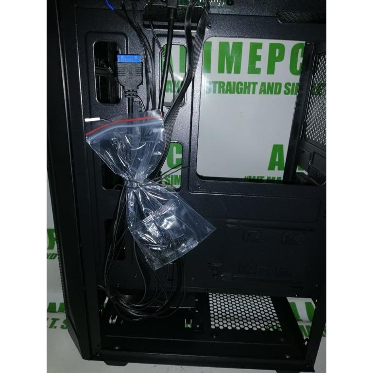 Keytech T1000 Terminator Mid Tower Case with Tempered Glass Side Panel ...