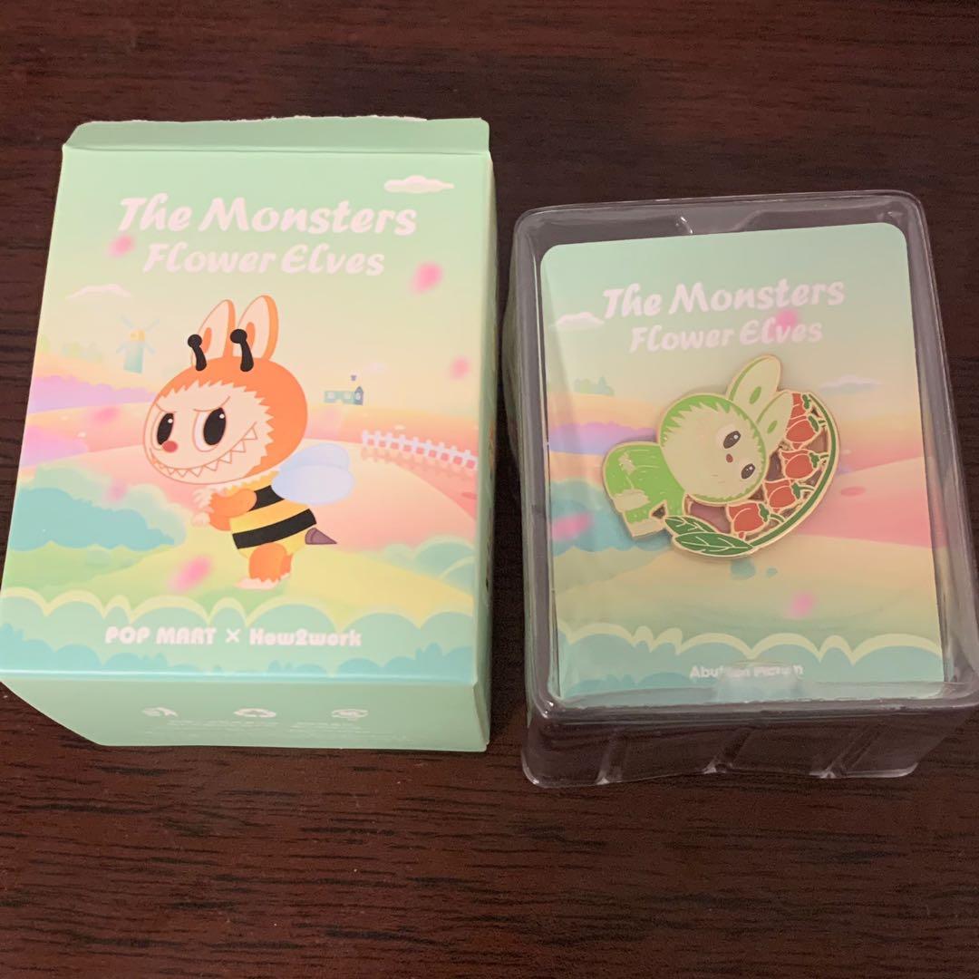 WTS/WTT Popmart Labubu flower elves badge/pin, Hobbies & Toys, Toys ...