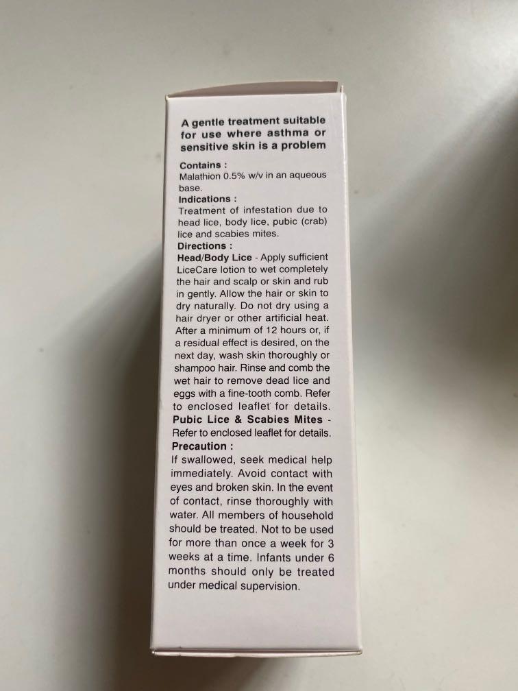 Lice Care Lotion Malathion Lotion ICM Pharma, Beauty & Personal Care ...
