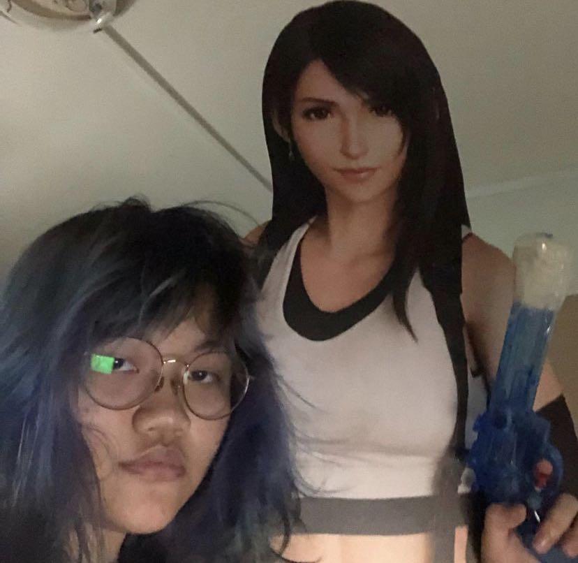 LIFE SIZE TIFA STANDEE/DISPLAY (LF Interested), Video Gaming, Video ...
