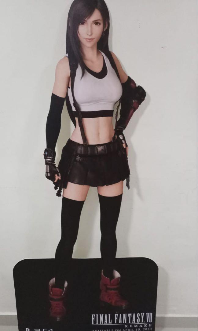 LIFE SIZE TIFA STANDEE/DISPLAY (LF Interested), Video Gaming, Video ...