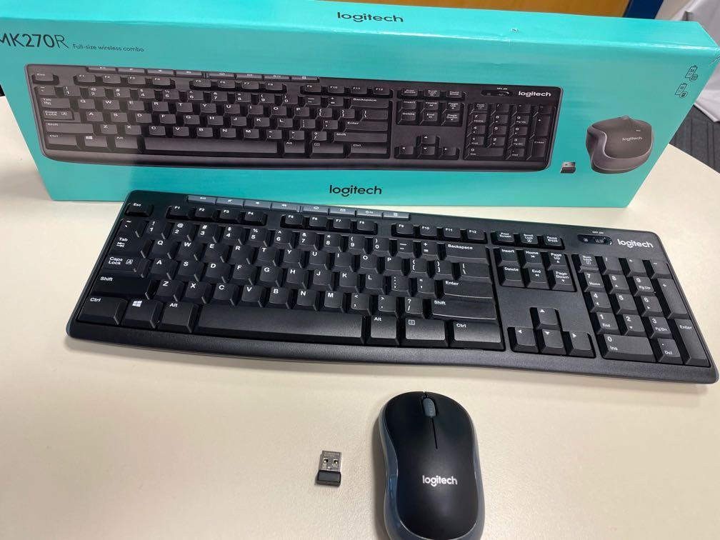 Logitech Wireless Keyboard And Mouse MK270R, Computers & Tech, Parts & Accessories, Mouse ...