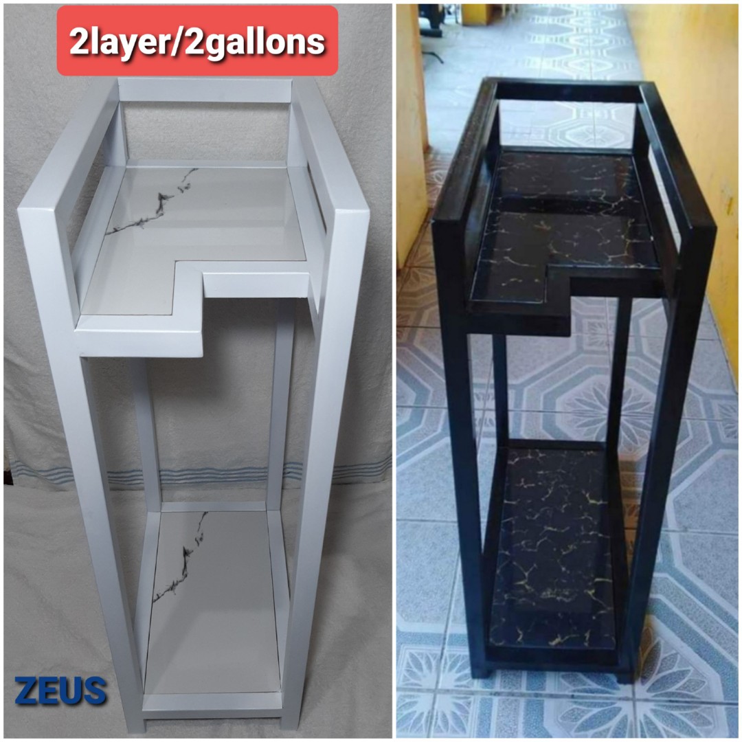 Mineral Water Rack Stand (2layer/2gallon rack -ZEUS), Furniture & Home ...