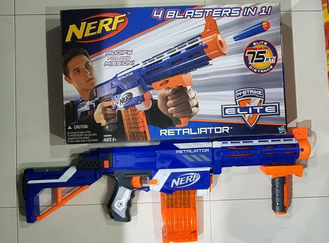 Nerf Gun ~ Retaliator, Hobbies & Toys, Toys & Games on Carousell