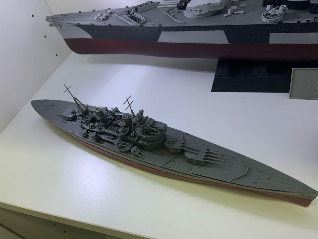 Nichimo 30cm scale HMS King George V motorised battleship war ship ...
