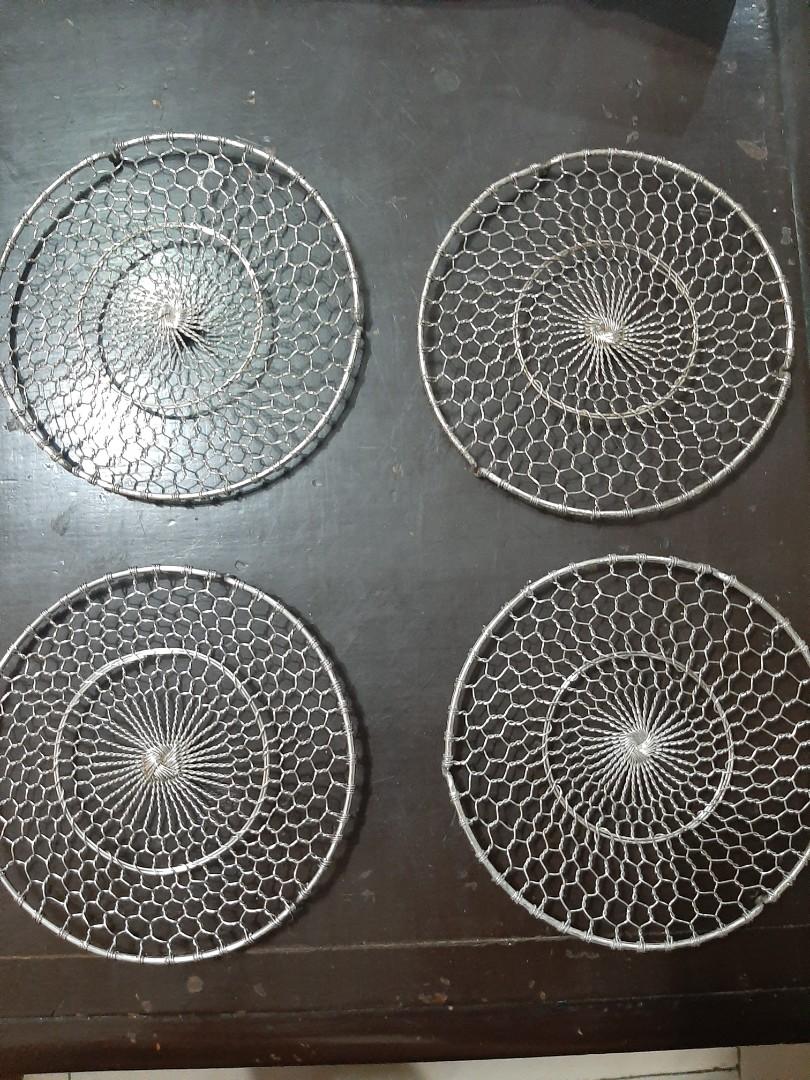 Original Imported Stainless Kitchen Pan Rack patungan, Furniture & Home ...