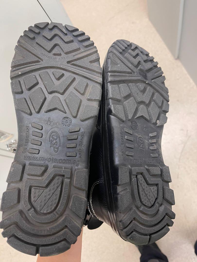OSP Safety Boots, Men's Fashion, Footwear, Boots on Carousell