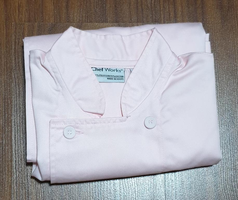 Pink Chef Jacket, Women's Fashion, New Undergarments & Loungewear on ...