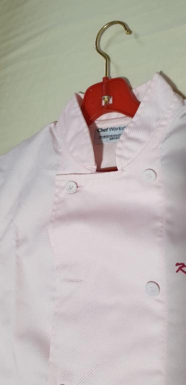 Pink Chef Jacket, Women's Fashion, New Undergarments & Loungewear on ...