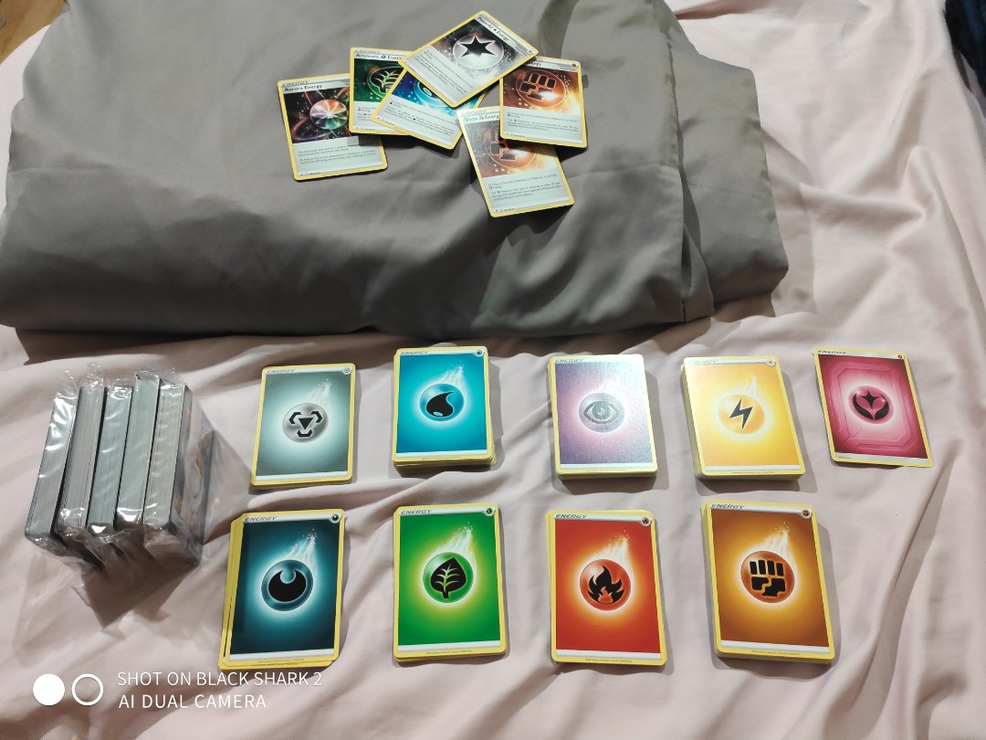 Pokemon tcg energy cards, Hobbies & Toys, Toys & Games on Carousell
