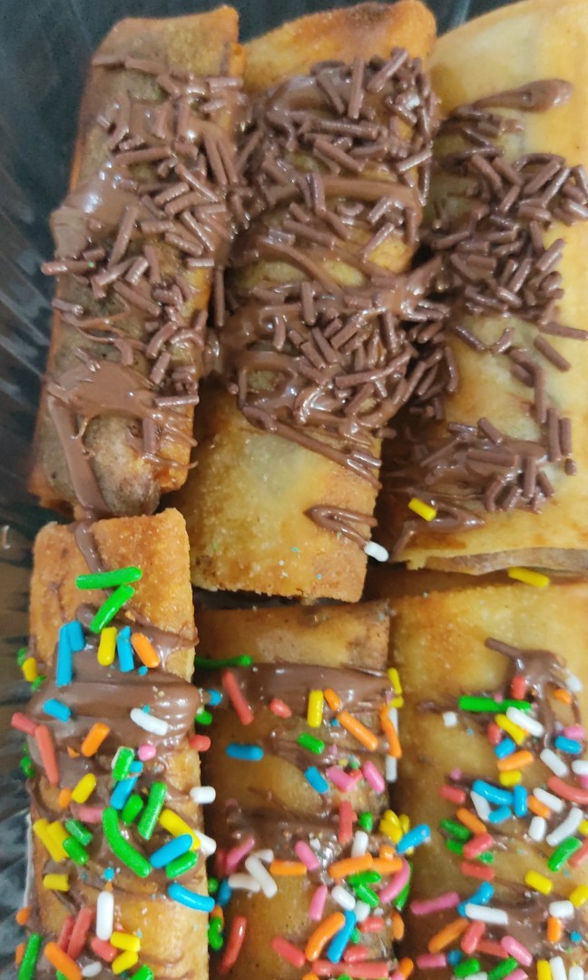 Popiah Pisang Choco/Cheese, Food & Drinks, Baked Goods on Carousell