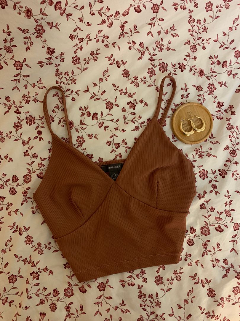 Primark Pink Mini Top, Women's Fashion, Tops, Sleeveless on Carousell