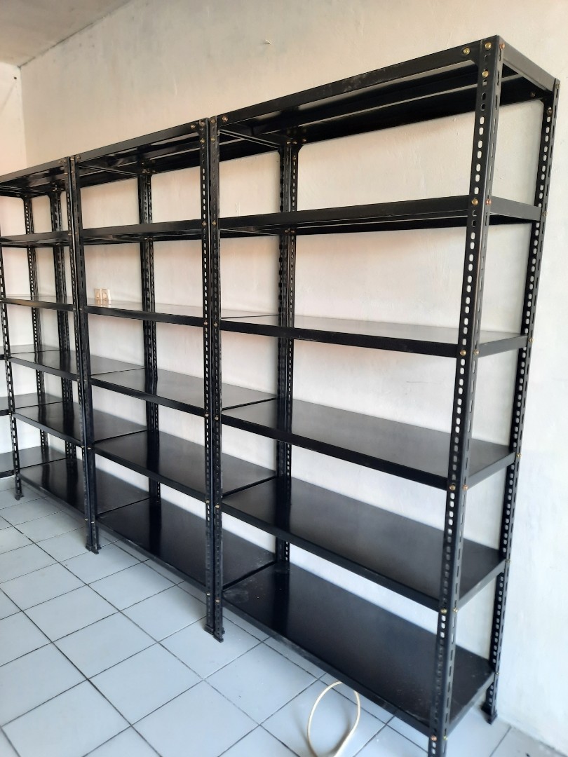 Rak Besi Perlengkapan Usaha, Perabotan Rumah di Carousell