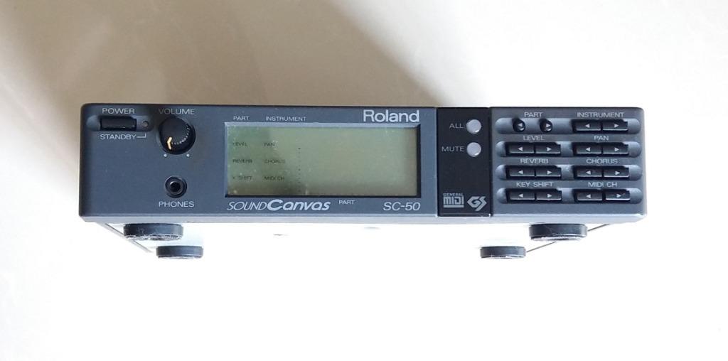 Roland SC50 Sound Canvas, Hobbies & Toys, Music & Media, Musical ...