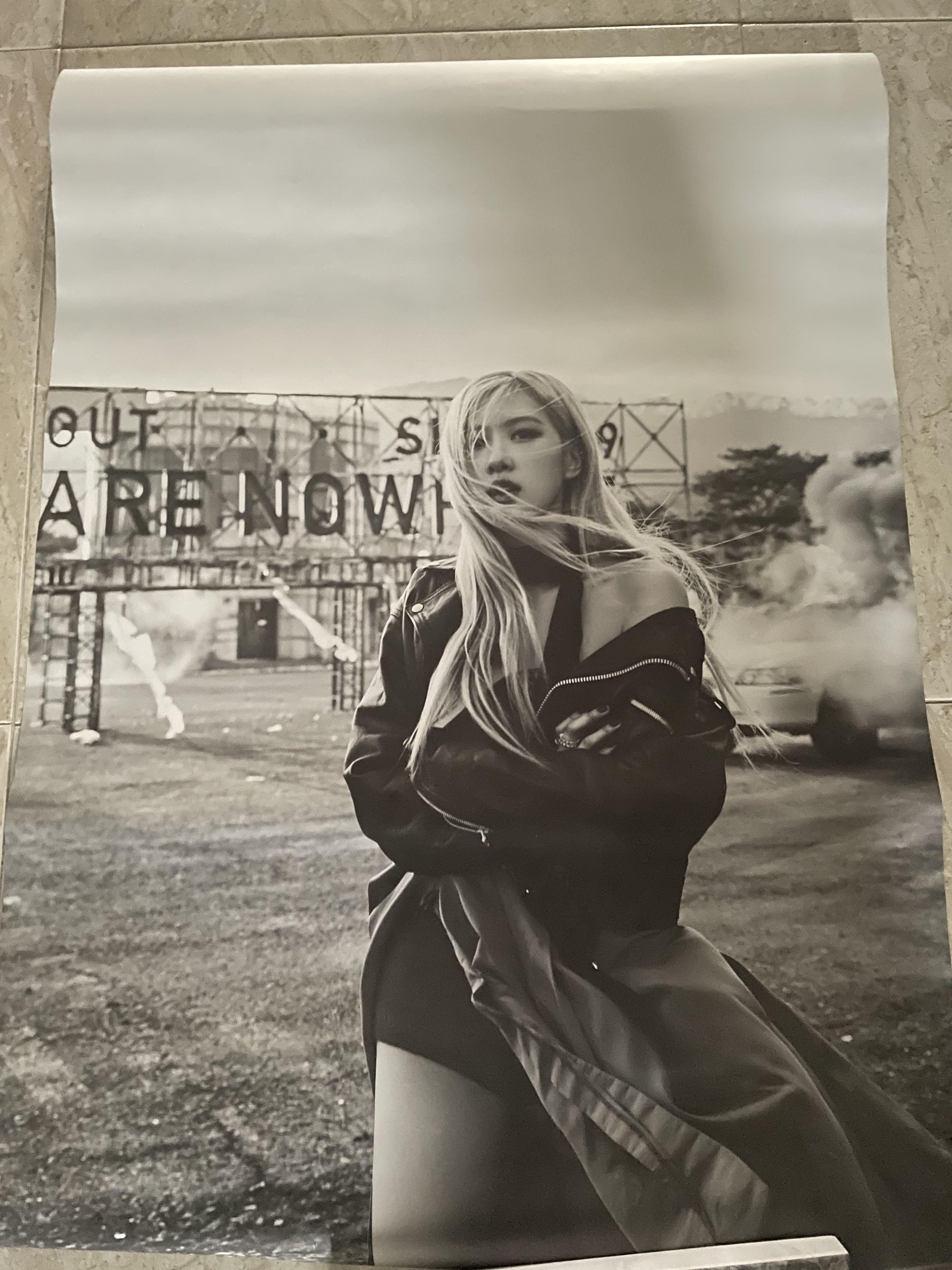 Rosé Solo Album R poster, Hobbies & Toys, Memorabilia & Collectibles, K ...
