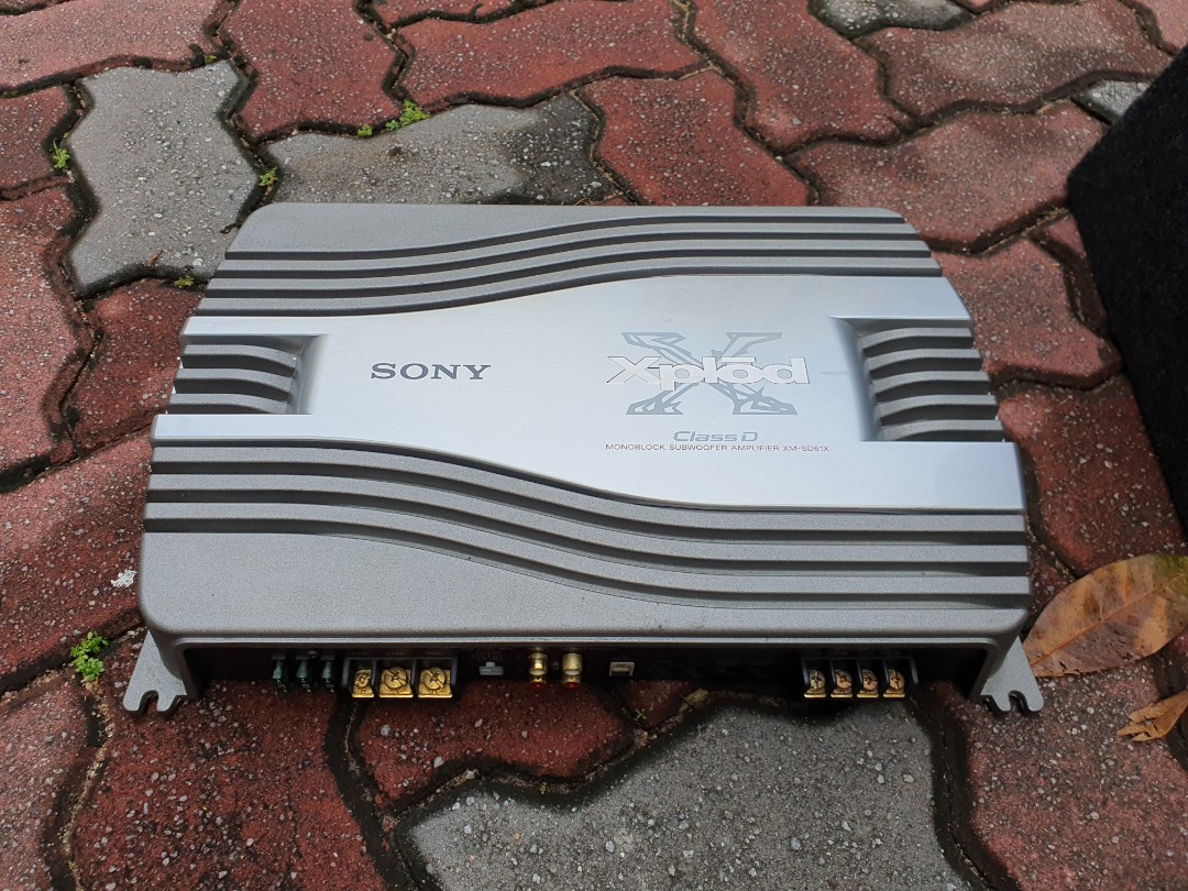 Sony Explod subwoofer and amplifier, Car Accessories, Accessories on ...