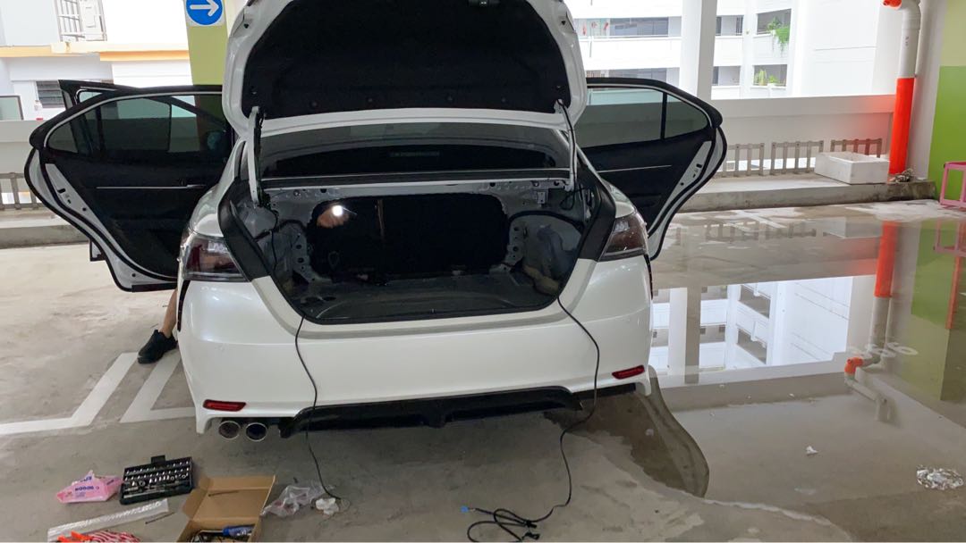 Toyota Camry 2018-2021 power boot, Car Accessories, Accessories on ...