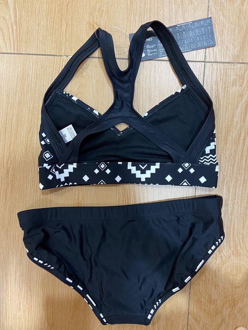 TYR 2 Piece Bikini Black, Women's Fashion, Swimwear, Bikinis ...