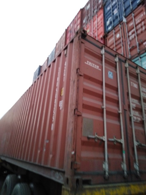 40Ft Std Used Shipping Container Van for Sale, Special Vehicles, Heavy ...