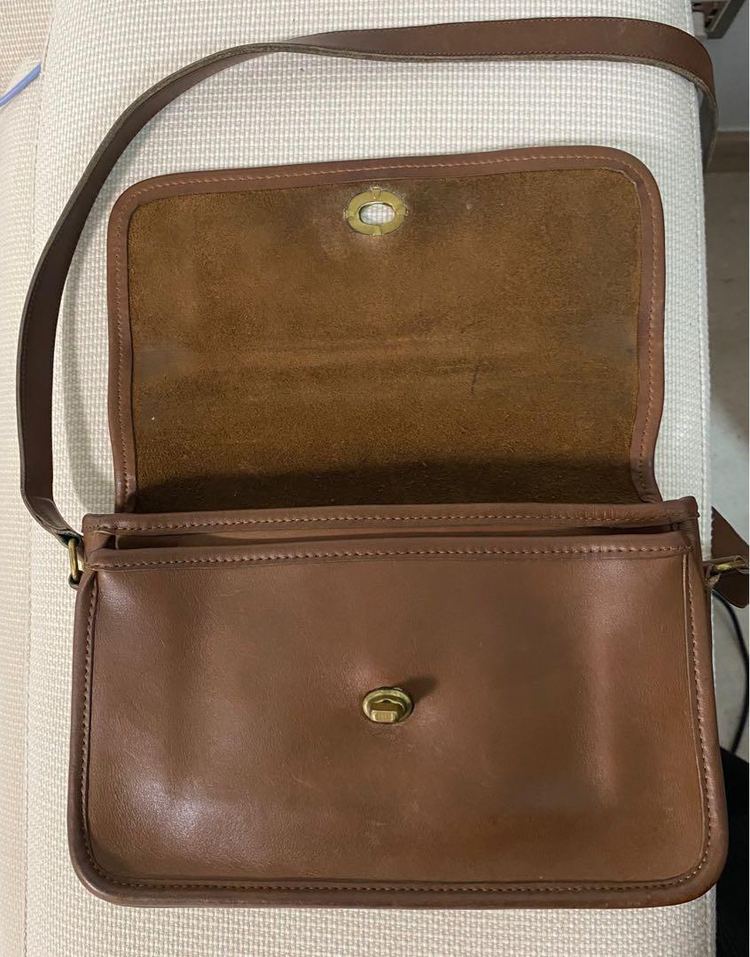 Vintage Coach Compartment Bag, Luxury, Bags & Wallets on Carousell