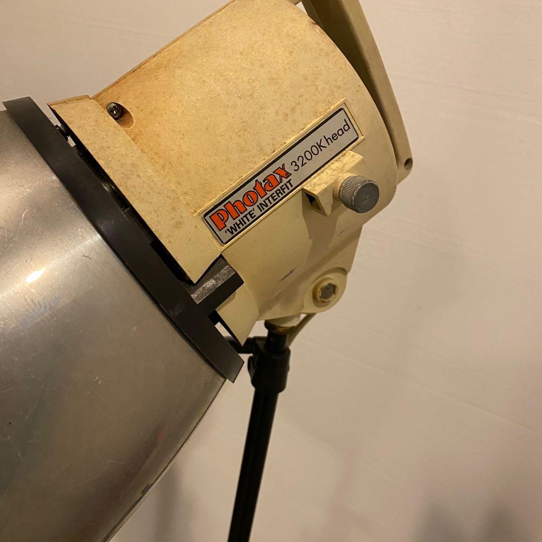 2 Vintage Retro Spotlight - Rustic Standing Tripod Lightings, Furniture ...