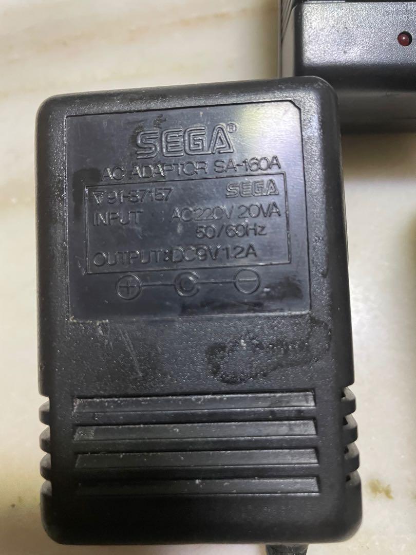 AC Adaptor Retro games original and power converter, Video Gaming ...
