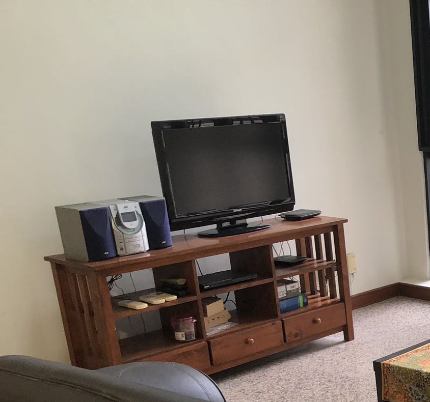 Antique TV rack/shelves, Furniture & Home Living, Furniture, Shelves ...