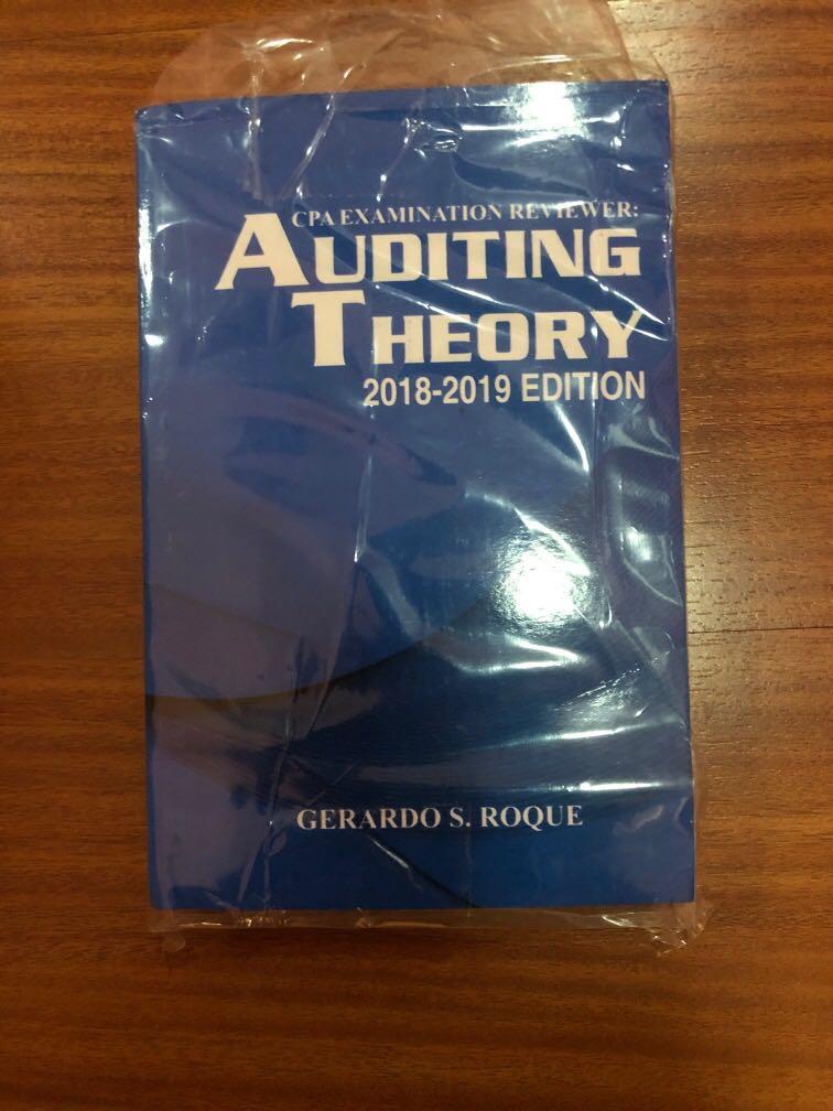 Auditing Theory CPA Reviewer Roque, Hobbies & Toys, Books & Magazines ...