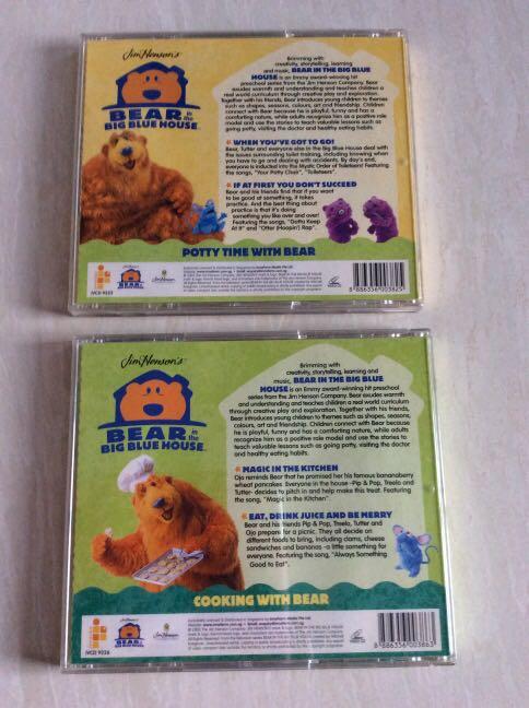 Bear in the big blue house VCD bundle, TV & Home Appliances, TV ...