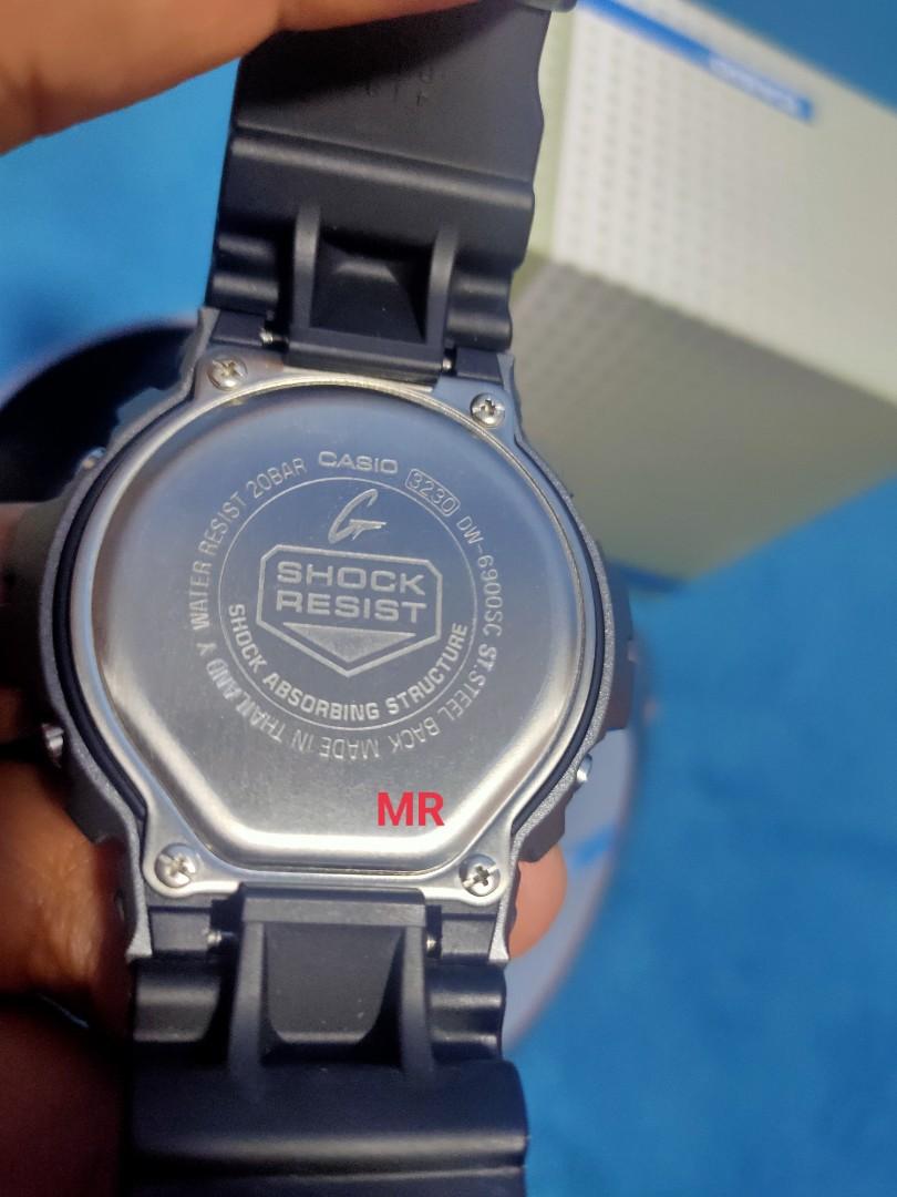 Casio G-shock DW-6900SC-8 dw6900 crazy colours rare discontinued ...