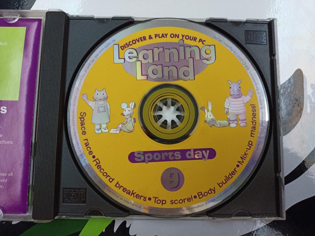 CD-ROM Learning Land : Sports Day 9, Hobbies & Toys, Music & Media, CDs ...